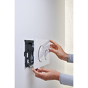 Geberit K12230 115062211 Insert for DuoFresh Sticks for Sigma Flush-Mounted Cisterns 12 cm Front Actuator Glossy, Bright Chrome-Plated