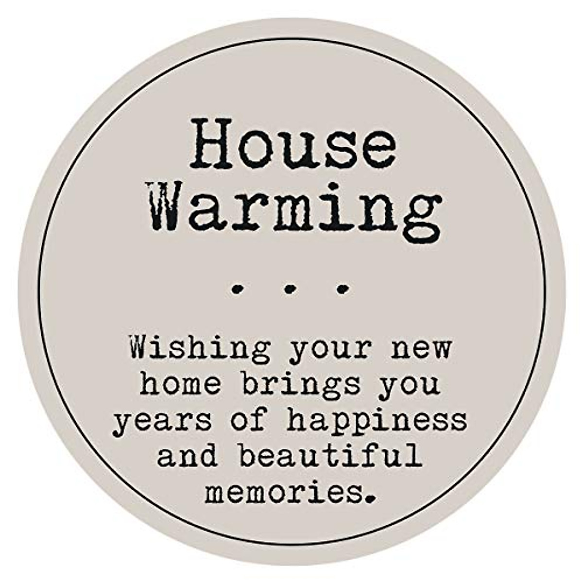 Top Shelf House Warming Wish Jar Kit with 100 Tickets and Decorative Lid