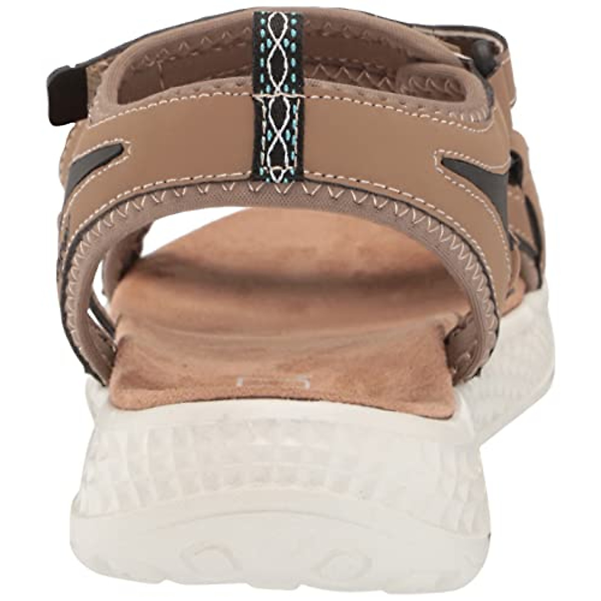 Propét Women's TravelActiv XC Walking Sandals, Tan, 9 Wide US