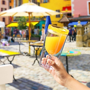 Cupture Wine tumblers Glasses, 8 Count (Pack of 1)