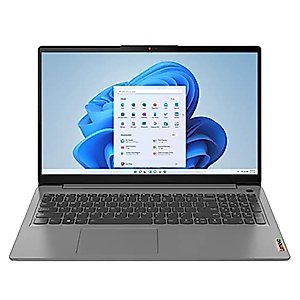 Lenovo IdeaPad 3i 15.6" FHD Micro-Edge Laptop, Pentium Gold 7505 up to 3.5GHz, 8GB DDR4 RAM, 256GB PCIe SSD, USB-C, HDMI, WiFi 6, FP Reader, 4-in-1 Card Reader, Keypad, Webcam, Win 11