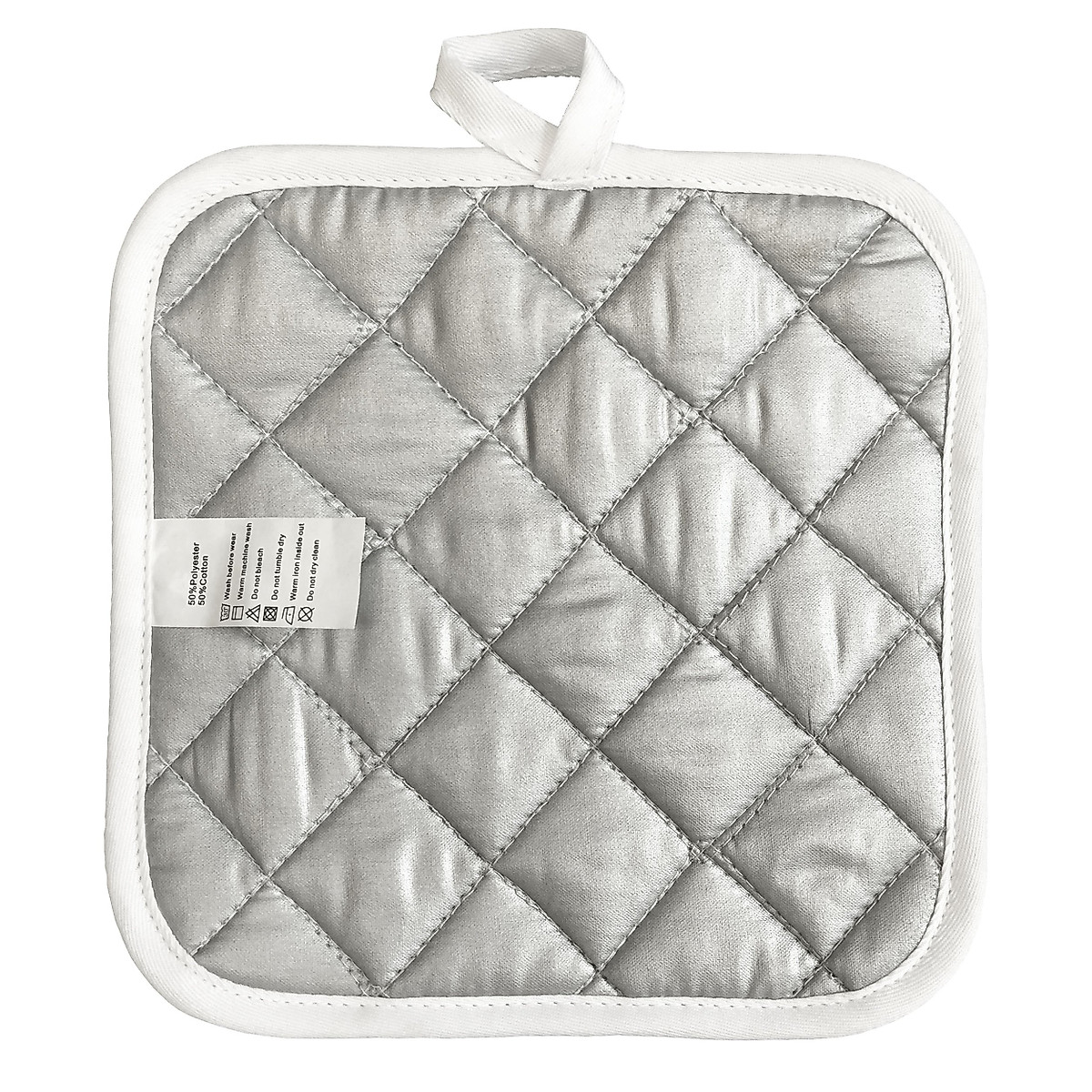 3D Rose Humble Hummingbirds Pot Holder, 8 x 8