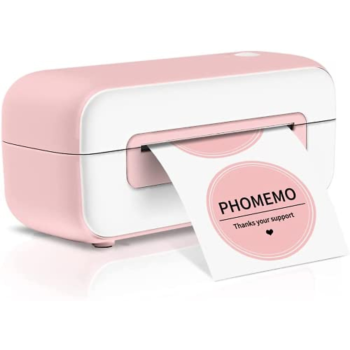 Pink Label Printer - Thermal Label Printer for Shipping Packages & Small Busines, Shipping Label Printer, Thermal Printer Compatible with Amazon Shopify Etsy Ebay FedEx USPS