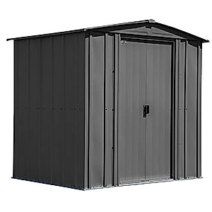 Arrow Shed Classic 6' x 5' Outdoor Padlockable Steel Storage Shed Building