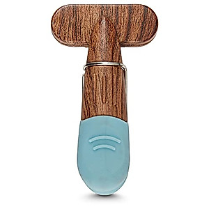 Phantom Chef Set of 5 Bag Clips | Durable, Long-Lasting, Soft Touch, Kid-Friendly Seal Grips | Food Chip Bag Clips for Food Storage | Reusable | Zero Waste Kitchen Clips | T Shape Clip (Navy)