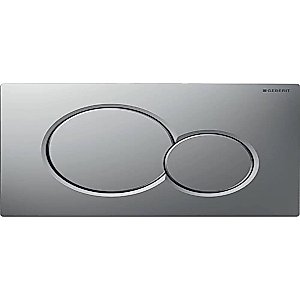 Geberit 115.770.JQ.5 PULSADOR SIGMA01 PLASTICO BARNIZADO CROMO MATE