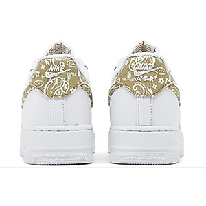 Nike Womens WMNS Air Force 1 '07 ESS DJ9942 101 Barley Paisley - Size 11W