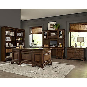 Coaster Furniture Hartshill File Cabinets Burnished Oak Executive Desk 881281