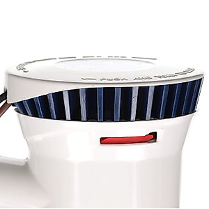 Attwood 4650-7 Tsunami T800 Aerator Pump, 800 GPH, 12-Volt, 3 ½-Inch Long Inlet, Threaded ¾-Inch Diameter Outlet, 29-Inch Wire