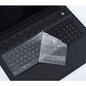 Keyboard Cover for 2022 New 14" Dell Alienware x14 R1 Gaming Laptop, Alienware x14 Keyboard Skin Protector - TPU
