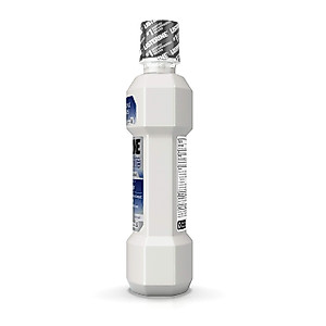 Listerine Healthy White Vibrant Multi-Action Fluoride Mouth Rinse, Foaming Anticavity Mouthwash for Whitening Teeth and Fighting Bad Breath, 16 fl. oz