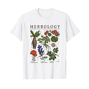 Harry Potter Herbology Plants Short Sleeve T-Shirt