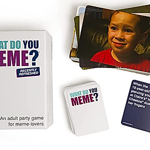 WHAT DO YOU MEME? Core Game - The Hilarious Adult Party Game for Meme Lovers
