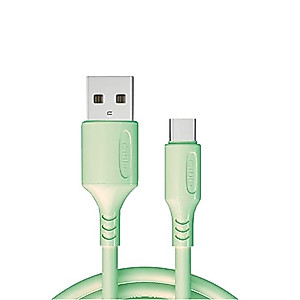BGNTBUK Phones Chargers Android Silicone Multicolor Charging Android for Type-C Macaron TPE Suitable Charging Data Cable Phone Cable Cable Port Cable&Charger Type C to C Charging Cable