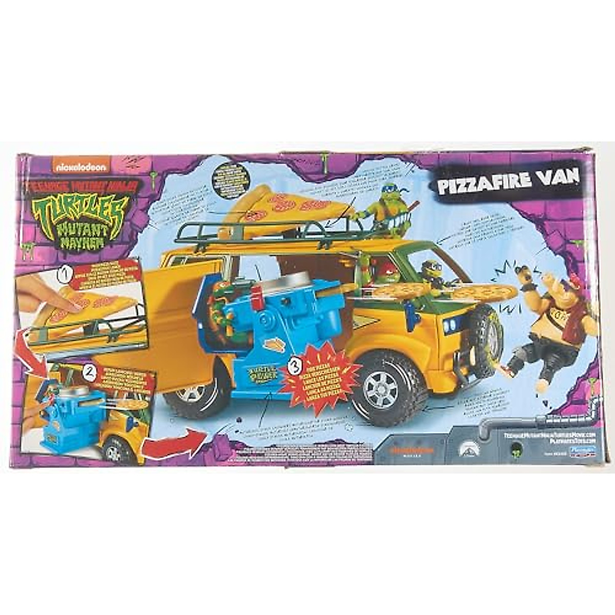 Teenage Mutant Ninja Turtles: Mutant Mayhem Pizza Fire Delivery Van by Playmates Toys