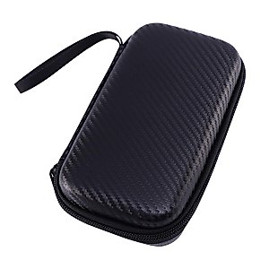 ARTIBETTER Thermometer Case Forehead Thermometer Hard Carrying Case Thermometer Storage Bag for Home Outdoor Travel(Black)