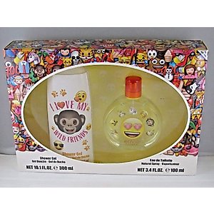 Emoji I Love My Wild Friends 2 Piece Gift Set for Kids