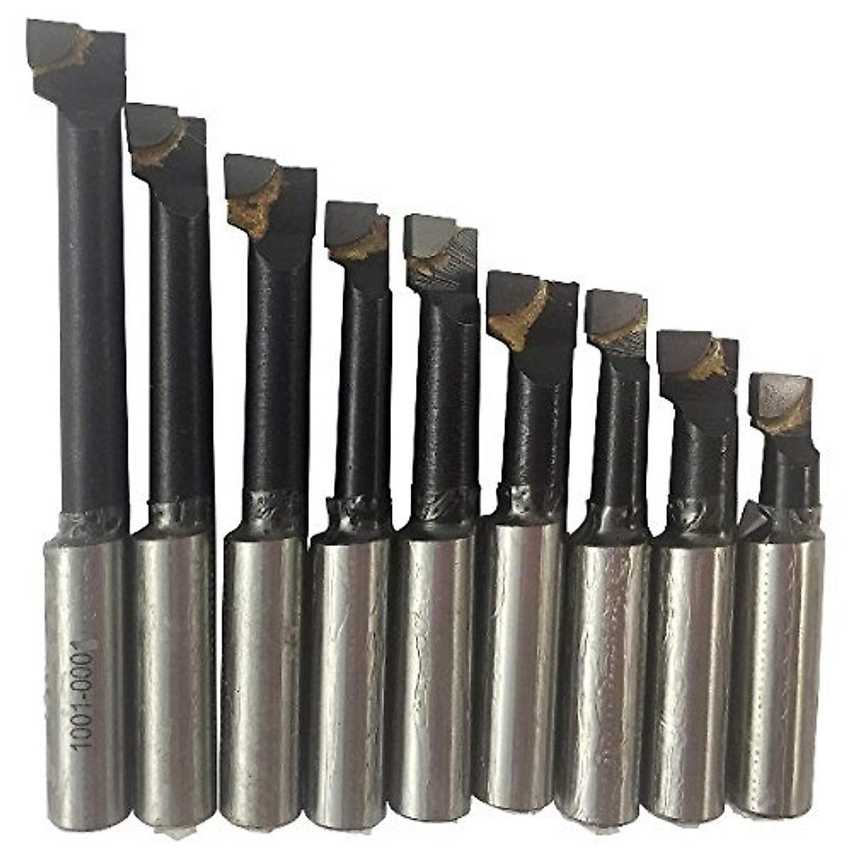 HHIP 3/8 INCH C-6 9 Piece Boring BAR Set (1001-0001)