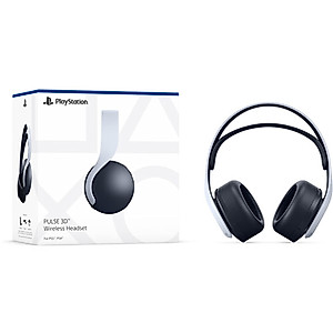 PlayStation Pulse 3D Wireless Headset Bundle with DualSense Wireless Controller and 6Ave Microfiber Cleaning Cloth 5