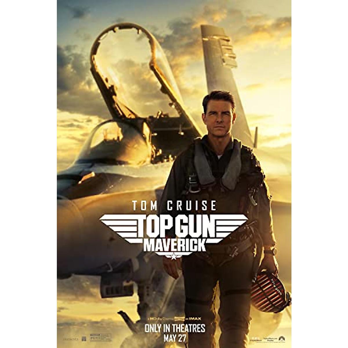 XIHOO Top Gun: Maverick 2022 Movie Unframed Wall Decor Poster 24x36