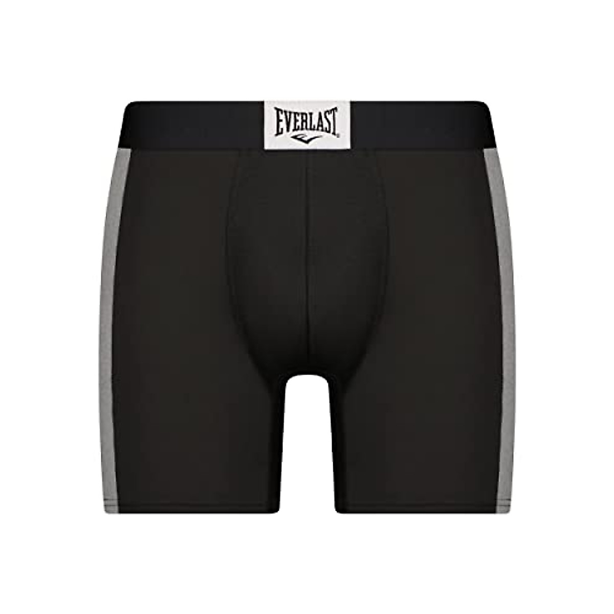 EVERLAST Mens Boxer Briefs, Perfect Boxer Brief for Men Pack of 6 Active Performance Mens Underwear (Small, Red/Charcoal Heather/Light Grey)