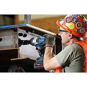 BOSCH GDS18V-770CB14 PROFACTOR™ 18V Connected 3/4 In. Impact Wrench Kit with Friction Ring and Thru-Hole and (1) CORE18V® 8 Ah High Power Battery