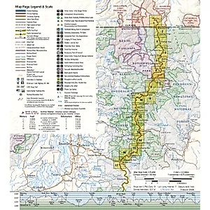 Pacific Crest Trail: Washington North Map [Canada to Snoqualmie Pass] (National Geographic Topographic Map Guide, 1002)