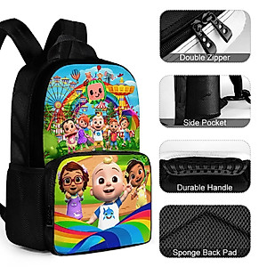 Guainuhai Cute Cartoon Backpack 3d Print Large Capacity Multifunction Unisex Cartoon Backpack For Travel Daily Use Laptop Bag 15 In C