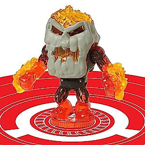 Akedo Legends of Powerstorm | Battle Giant Volcrag | Mini Battling Action Figure with Double Strike Armor | Ready, Fight, Split Strike.