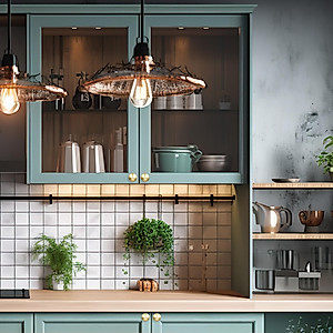 QOGRISUN 10-Pack Solid Brass Cabinet Knobs, Round Ball Gold Knobs for Dresser Drawer, 1.1-Inch Diameter, Sphere Cabinet Pulls, Brushed Brass Finish