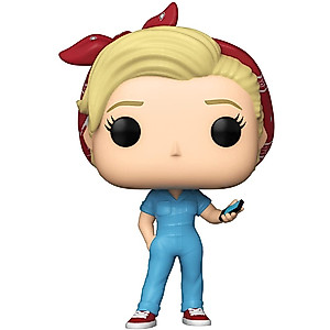 POP Parks and Rec - Leslie Knope The Riveter Funko Vinyl Figure (Bundled with Compatible Box Protector Case)