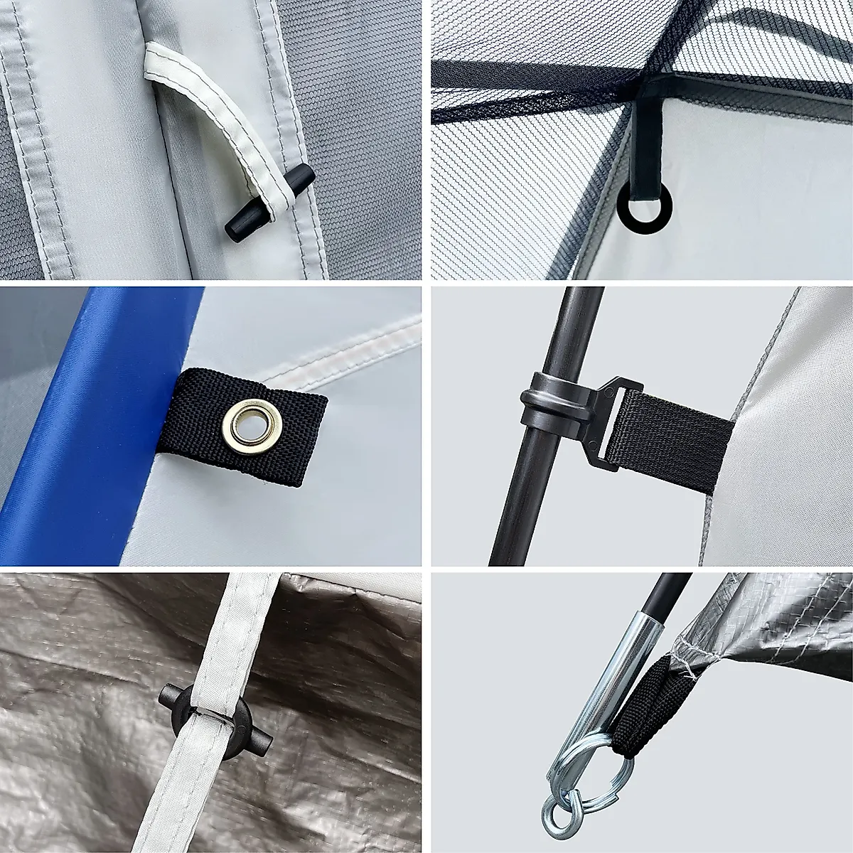 Tahoe Trails Camping Tent, 5 Person Weatherproof Dome Tent with Roomy Interior, Rainfly, Carry Bag, Easy Setup Outdoor Family Tent for Backyard Sleepovers Hunting Hiking and Mountaineering Travel