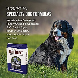 Best Breed Dr. Gary's Large Breed Dog Diet Made in USA [Natural Dry Dog Food] - 13lbs, Dark Brown (7-53182-95270-3)