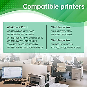 EXCERCUS T6715 T6716 Ink Maintenance Box for Workforce Pro WF-4734 WF-4730 WF-4740 WF-3820 WF-4820 EC-4020 WF-4830 WF-4720 WF-4834 ET-8700 EC-4030 WF-M5799 WF-C5710 WF-M5299 WF-C5290 Printers