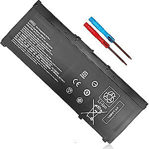 SR04XL SR03XL Battery for HP Omen 15 15-cx0xxx 15-ce0xx 15-dc0xxx 15-cb0xx Pavilion Gaming 15-dc1058wm 15-dc1054nr 15-cx 15-dc0052nr 15-cx0056wm 15-ce198wm 15-ce015dx 15-ce011dx 15-dc1xxx SRO4XL