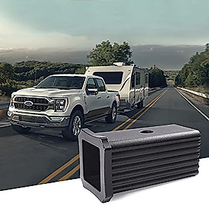 EliteTool Upgraded 2-1/2 inches Class V to 2 inches Class III&IV Trailer Hitch Adapter - Heavy Duty 2.5" to 2'' Reducer Sleeve Insert Receiver Converter for Bike Rack and Cargo Carriers