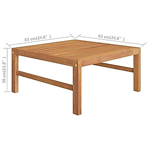 khalery Premium Teak Wood Set - Outdoor Conversation Furniture with Lounge Chair Cushions Included - Elegant Solid Wood Outdoor Furniture Collection for-Gray