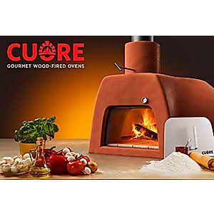 Cuore Ovens New Model 1000 Plus Gourmet Wood-Fired Oven Kit - 36.2" Internal fire Chamber Diameter.
