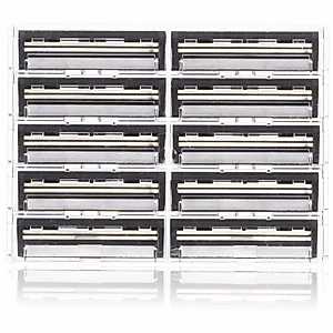 100 Personna Twin 2 ( TWIN II ) Razor blades - Compatible with GIllette's Trac 2 Razor system