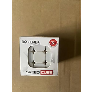 Speed Cube: Roxenda Profession 3x3x3 Speed Cube - Fast Smooth Turning - Solid Durable & Stickerless Frosted, Best 3D Puzzle Magic Toy - Turns Quicker Than Original