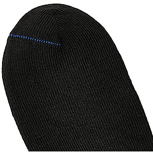 Dr. Scholl's Women Diabetes & Circulator - 4 6 Pair Packs Socks, Black, 10 US