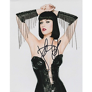 Photo Katy Perry Autograph Signed 8 x 10