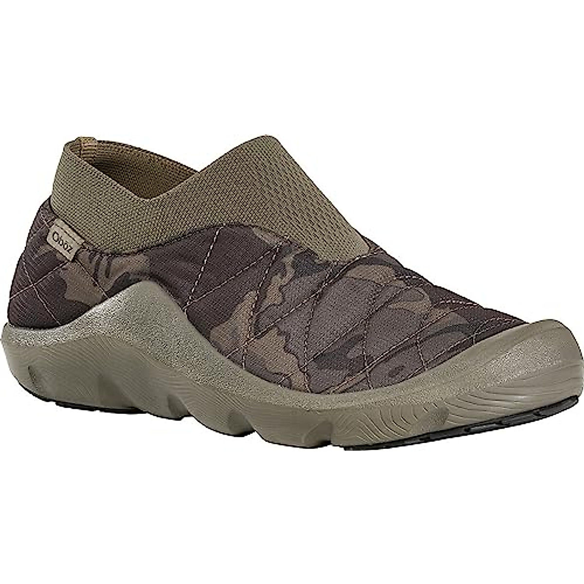Oboz Unisex Whakatā Puffy Low Print Boot, Camo (Women's 14 / Men's 12)