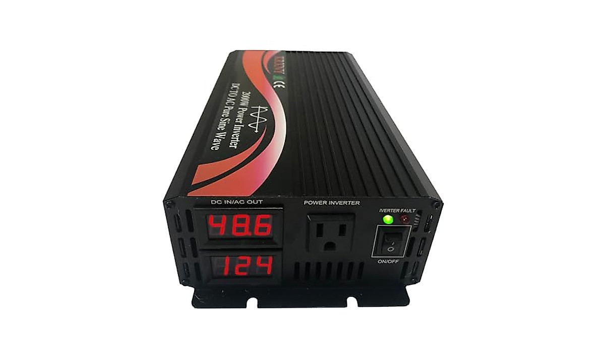 KRXNY 2000W Pure Sine Wave Inverter for Solar Power