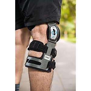 Z1 K4 OsteoAlign Hinged Knee Brace - Knee Support for ACL, MCL, Ligament Sports Injuries, Arthritis (OA), Meniscus Tear, Relief from Knee Joint Pain with Side Stabilizers for Men & Women Size (XL)