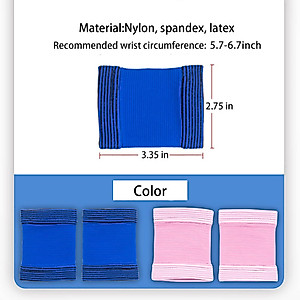 TXBONA Child Volleyball Basketball Wristbands,Kids Wrist Brace,Children Sports Wrist Support(1 PAIR) (Pink)