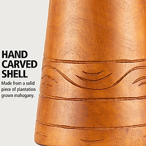 Meinl Percussion ADJ2-L+BAG African Style Rope Tuned 12-Inch Wood Djembe with Bag, Brown