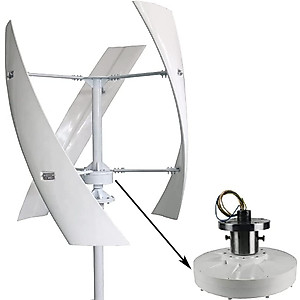 9000W Maglev Generator Wind Turbine Generator 3 Blades Vertical Axis 9KW Wind Turbine Kits with Charge Controller,12v