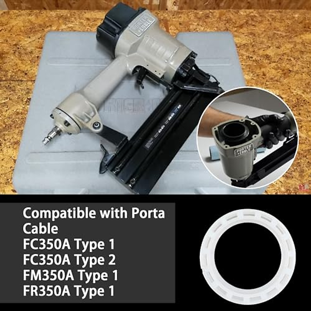 PU Collar 910767 For Porter Cable Air Nailer FC350A FM350A FR350A