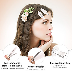 CGBARBER Spa Headbands for Washing Face, Wash Spa Yoga Sports Shower Head Band Terry Towel Cloth Hair Band for Skin Care, Makeup Removal Wrist Washband Hairpin Set (White)